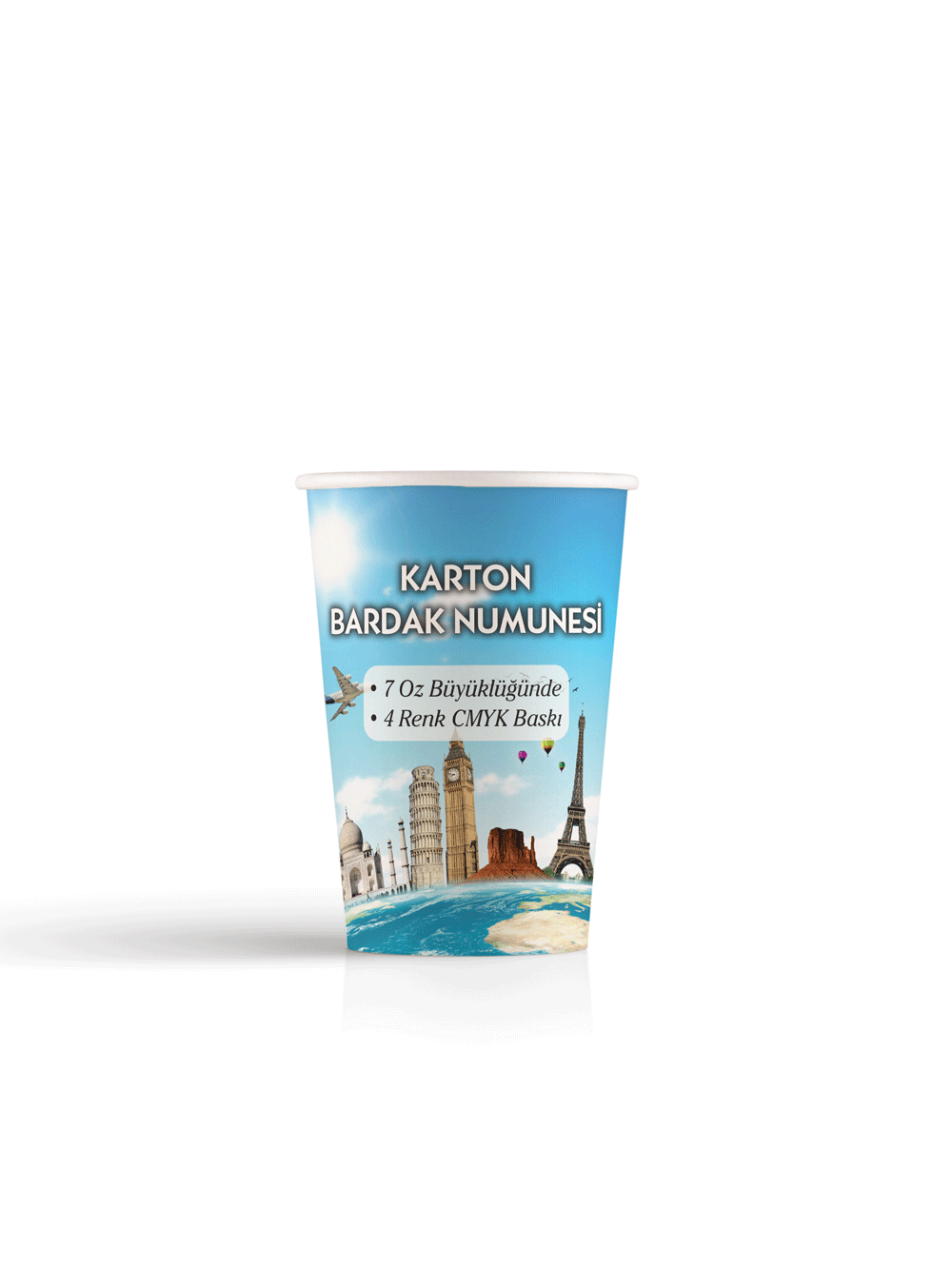 Paper Cup / 7 oz - aydinbasim.com