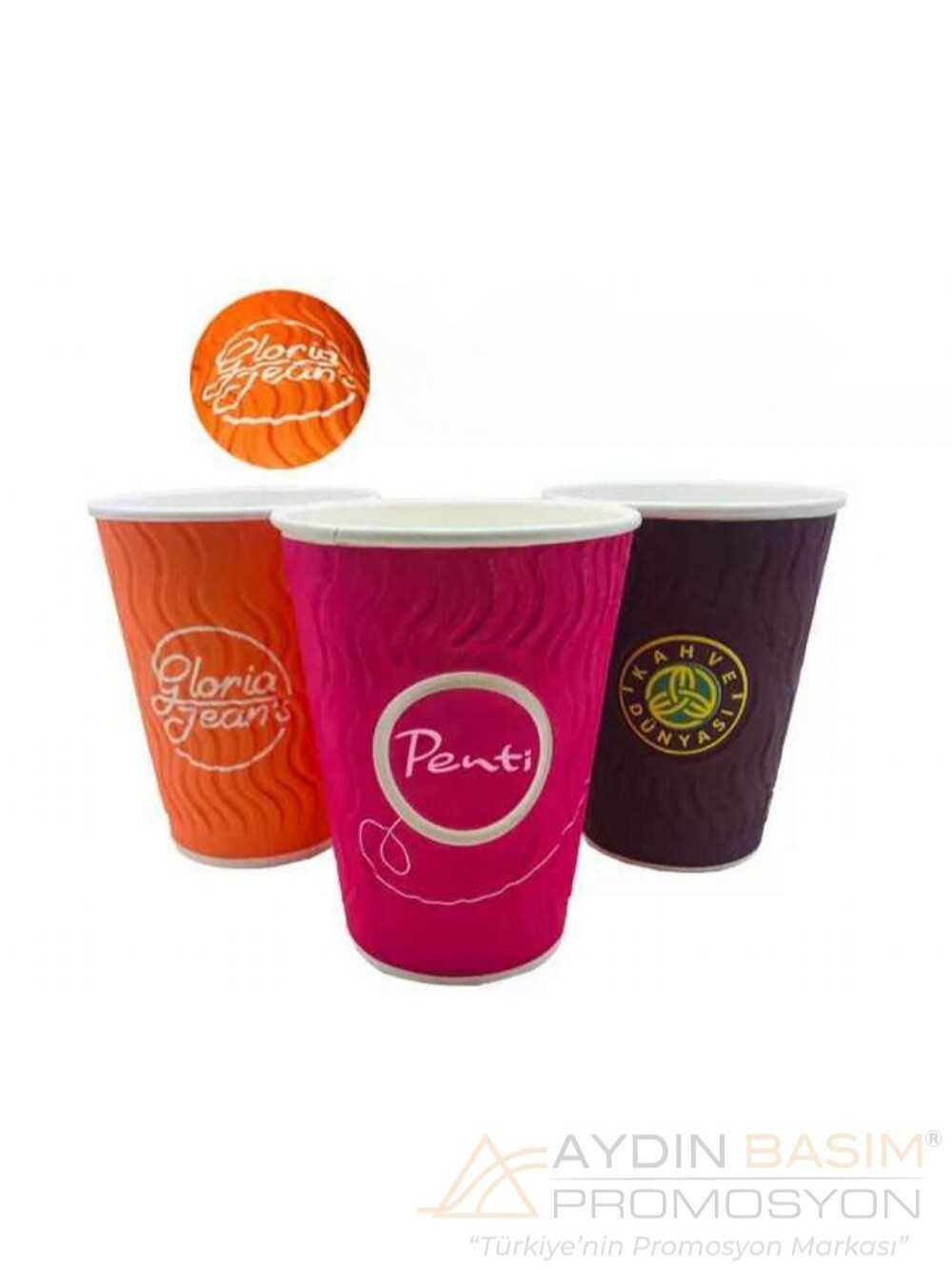 3D Paper Cup 8 Oz Double Wall - aydinbasim.com